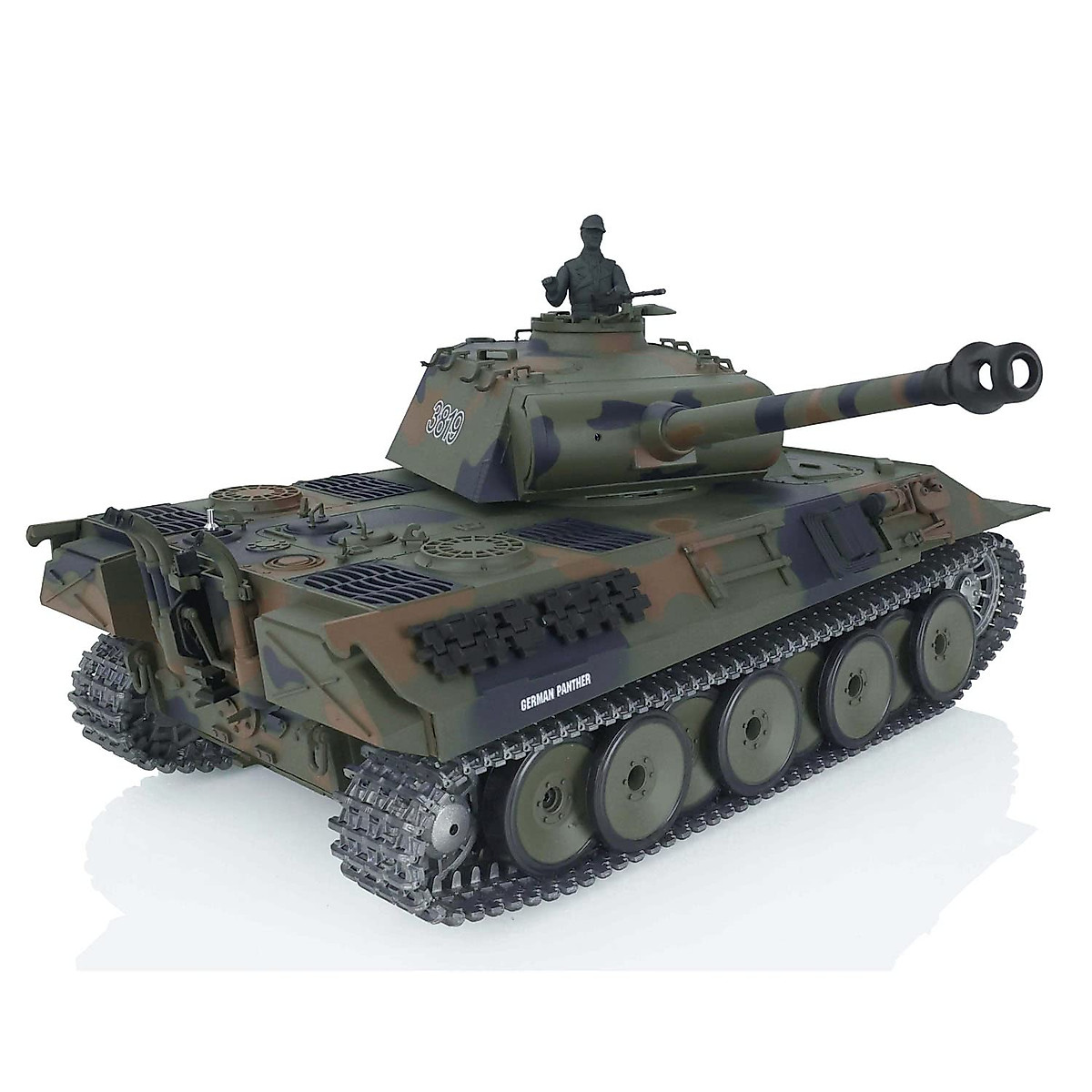 TOUCAN RC HOBBY Heng Long Tk7.0 1/16 Remote Control Tank Ir Bb Shoots Military Armored Car Smoke Effect (Upgraded Edition)
