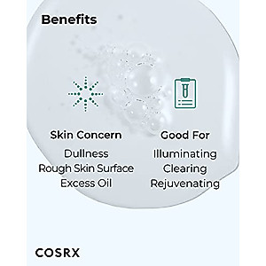 COSRX AHA BHA Vitamin C Booster Serum 1.01 fl. oz 30 ml, Face Serum, Brighten, Anti Aging, Plumping Skin, Natural, Fruit