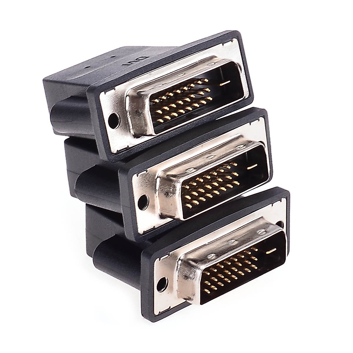 FREEGENE DVI Headless Dummy Plug Graphics Card Display GPU Detection Monitor DVI-D Emulator 4K 60Hz, 3 Pack