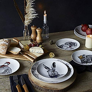 KARAVELLA X Large Wood Slices for Centerpieces - 5 Pack Wood Centerpieces for Tables, 12-13 inches, Rustic Wedding Centerpiece, Natural Wood Slabs