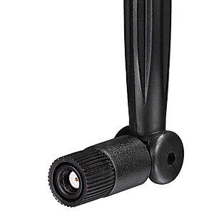 Eightwood 2.4GHz 5GHz 5.8GHz Dual Band WiFi Antenna 5dBi RP-SMA Antenna (2-Pack) for PC Desktop, WiFi Router, PCIe Network Card, USB Adapter, Wireless Range Extender, IP Camera