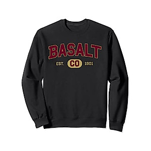 Basalt Colorado Graphic Design Colorado Sweatshirt