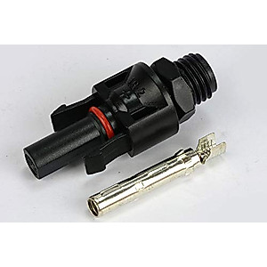 TEMCo 30A Solar Panel PV Cable Direct Box Connector Screw (2 Pair M/F)
