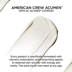 American Crew Men's Body Wash, Acumen with Cranberry Extract, Gently Cleanses Skin, 9.8 Fl Oz