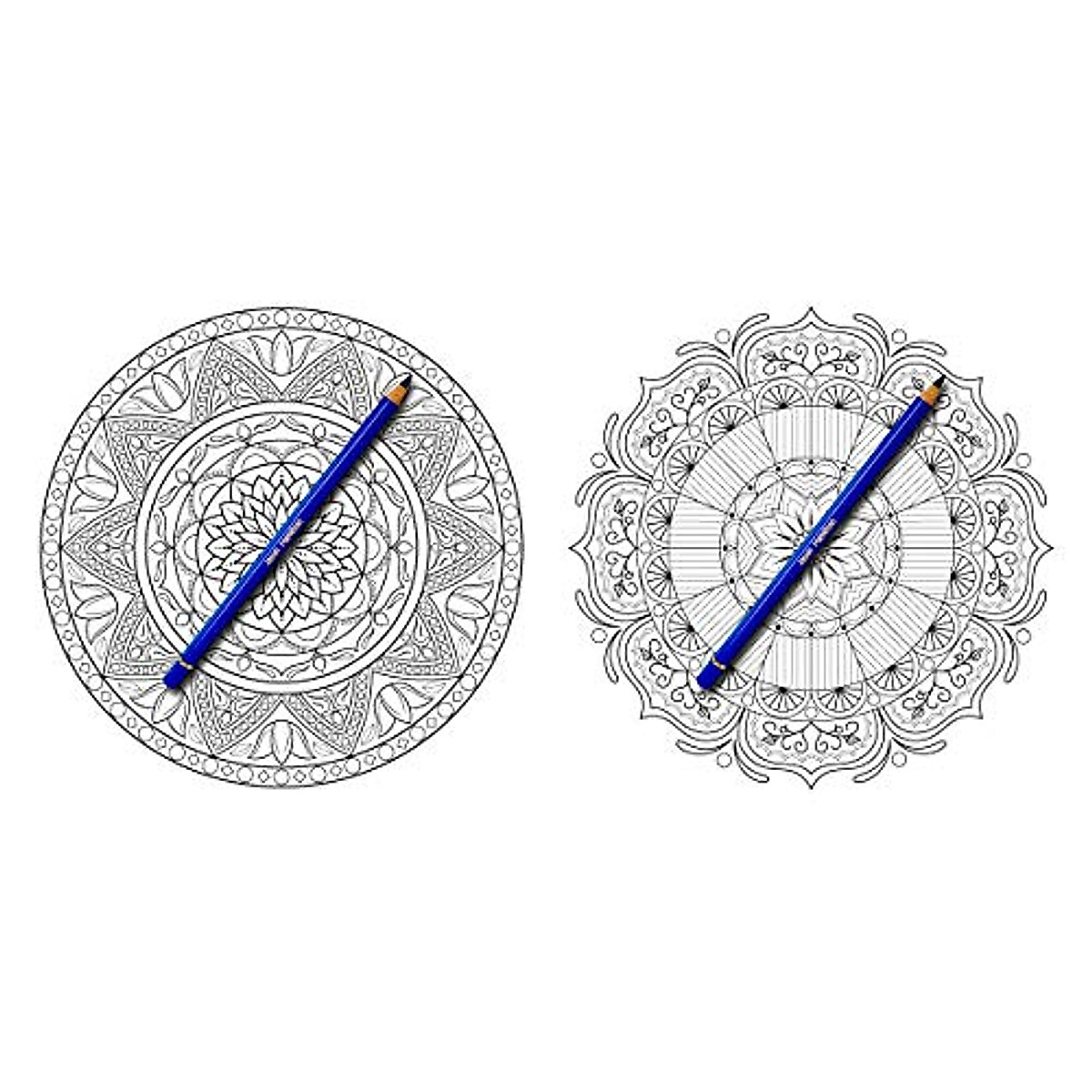 The Art of Mandala 2: Adult Coloring Book Featuring Calming Mandalas designed to relax and calm