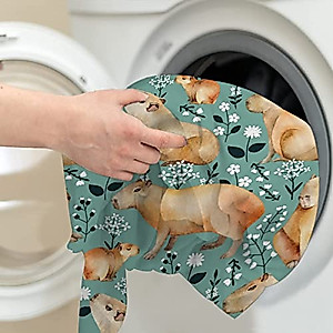 Floral Capybaras Blanket | Funny Gift for Cabybara Lover | 40"x50" Cute Capybara Flannel Blanket for Boys Girls| Capybaras Plush Blanket Decor for Couch Sofa Bedroom | Cabybara Lover Gift