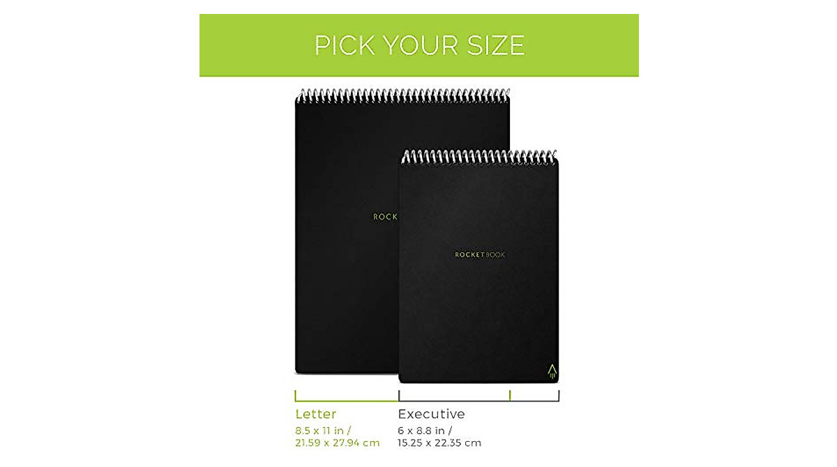 Rocketbook Smart Reusable Notebook - Flip & Organized