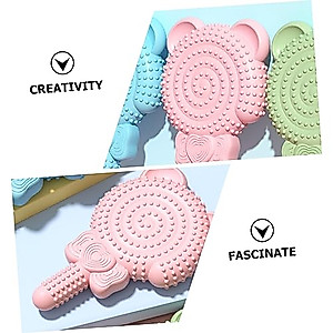 balacoo 3pcs Dog Toy Dog Bite Toys Dental Dog Chew Toys Dog Teething Toys Household Puppy Toy Portable Molar Toy Dog Teeth Cleaning Toy Compact Chewing Toy Dogman Toys The Dog TPR Lollipop