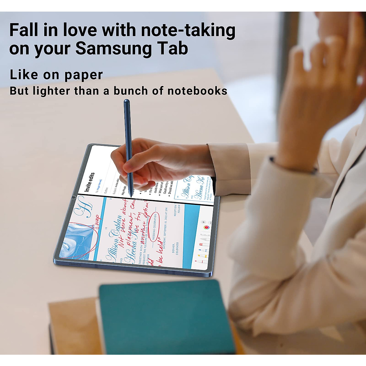 Tab S6 Screen protector, Paper Screen Protector for Samsung Galaxy Tab S6/Tab S5e 10.5 inch, with S Pen Compatible/Feels like writing on paper