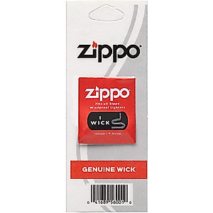 Zippo Lighter Replacement 6 Flint Dispensers (36 Flints) & 4 Wicks 10 Value Pack Bundle with KKBestPack Pouch