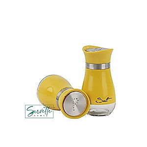 Basic Salt & Pepper Shakers - Yellow