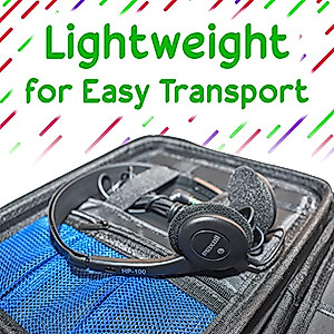 Maxell - 190319 Stereo Headphones - 3.5mm Cord with 6-Foot Length - Soft Padded Ear Cushions, Adjustable Headband for Comfort - Sleek, Lightweight, Wired for Reliable Connection – Black