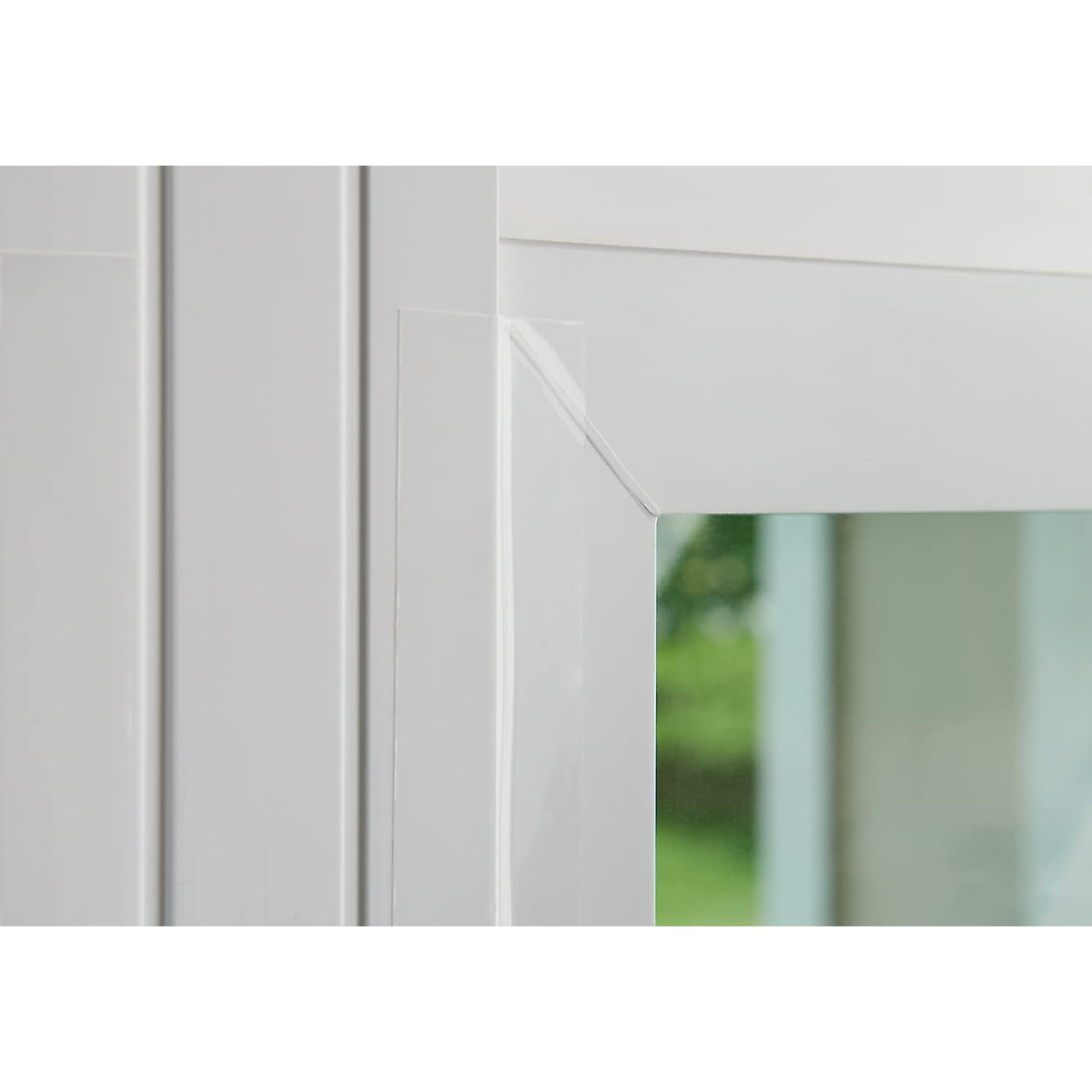 3M Transparent Weather Sealing Tape, 1.5" in x 30' ft, For Interior Windows and Doors, Moisture Resistant Tape, Helps Reduce Energy Loss, Seals Cracks, Made in the USA (2110NA)