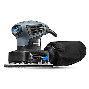 Hammerhead 2.0-Amp 1/4 Sheet Palm Sander with 12pcs Sandpaper– HAPS020