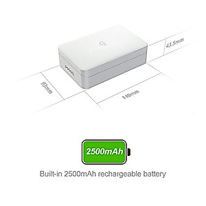 KXDFDC L3 300dpi Thermal Printer Portable BT File Note Photo Printer Support Smartphone Laptop for Home Work