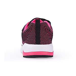 MAYZERO Kids Tennis Shoes Breathable Athletic Shoes Lightweight Walking Running Shoes Fashion Sneakers for Boys and Girls Rose