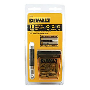 DEWALT DW2053CS 16-piece Drive Guide Set clipstrip