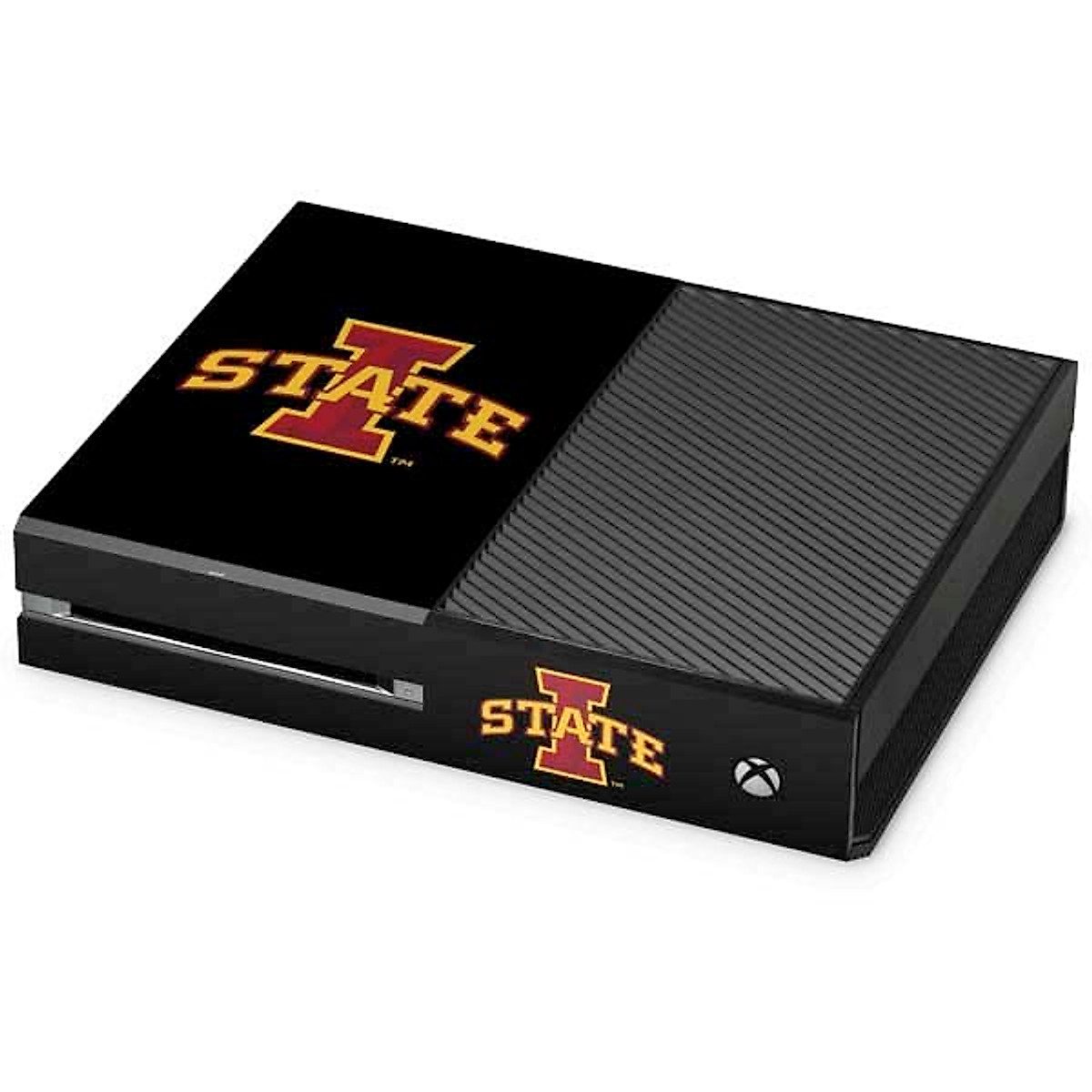 Skinit Decal Gaming Skin Compatible with Xbox One Console - Officially Licensed College Iowa State Black Design