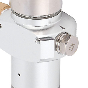 Coffee Nitrogen Charger Beer N2 Gas Regulator Mini with Gas Ball Lock Aluminum Alloy N2 Regulator 0‑30PSI PSI Tanks Pressure For Coffee Cocktail Refill