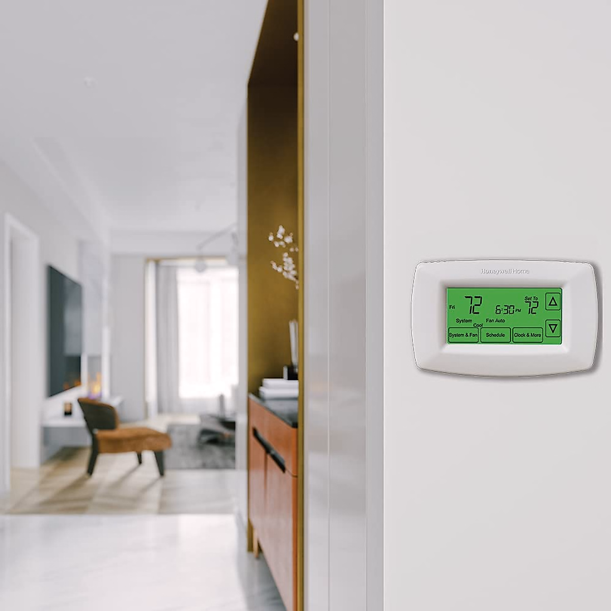 Honeywell Home RTH7600D 7-Day Programmable Touchscreen Thermostat