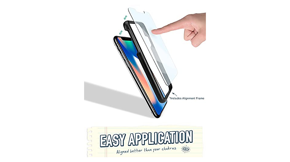 Smartish iPhone 13 Screen Protector 2-Pack - Scratch-Resistant & Easy ...