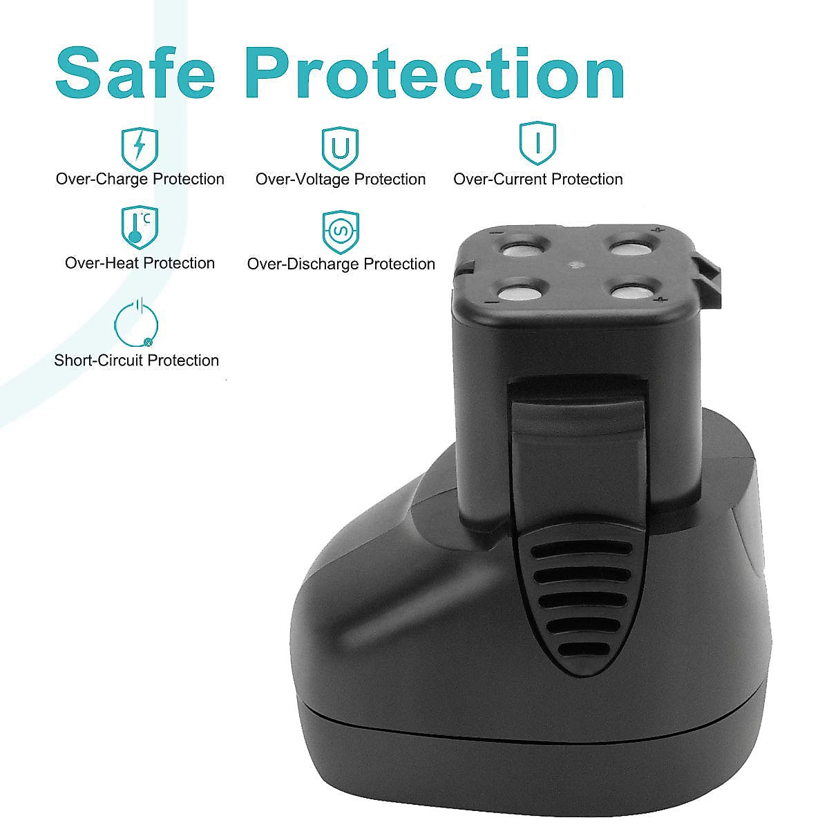 CREABEST 2Packs 7.2V 3.5Ah Ni-MH Battery for Dremel MultiPro Cordless Rotary Tool Models Dremel 7700-01 7700-02 757-01 with One Charger