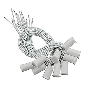WMYCONGCONG 10 Pairs RC-33 N.C Recessed Wired Security Window Door Contact Sensor Alarm Magnetic Reed Switch