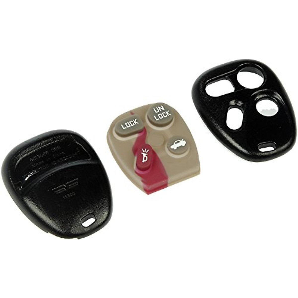 Dorman 13608 Keyless Entry Transmitter Cover for Select Models, Black