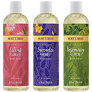 Burt's Bees Body Wash, Rosemary & Lemon, 12 Fl Oz
