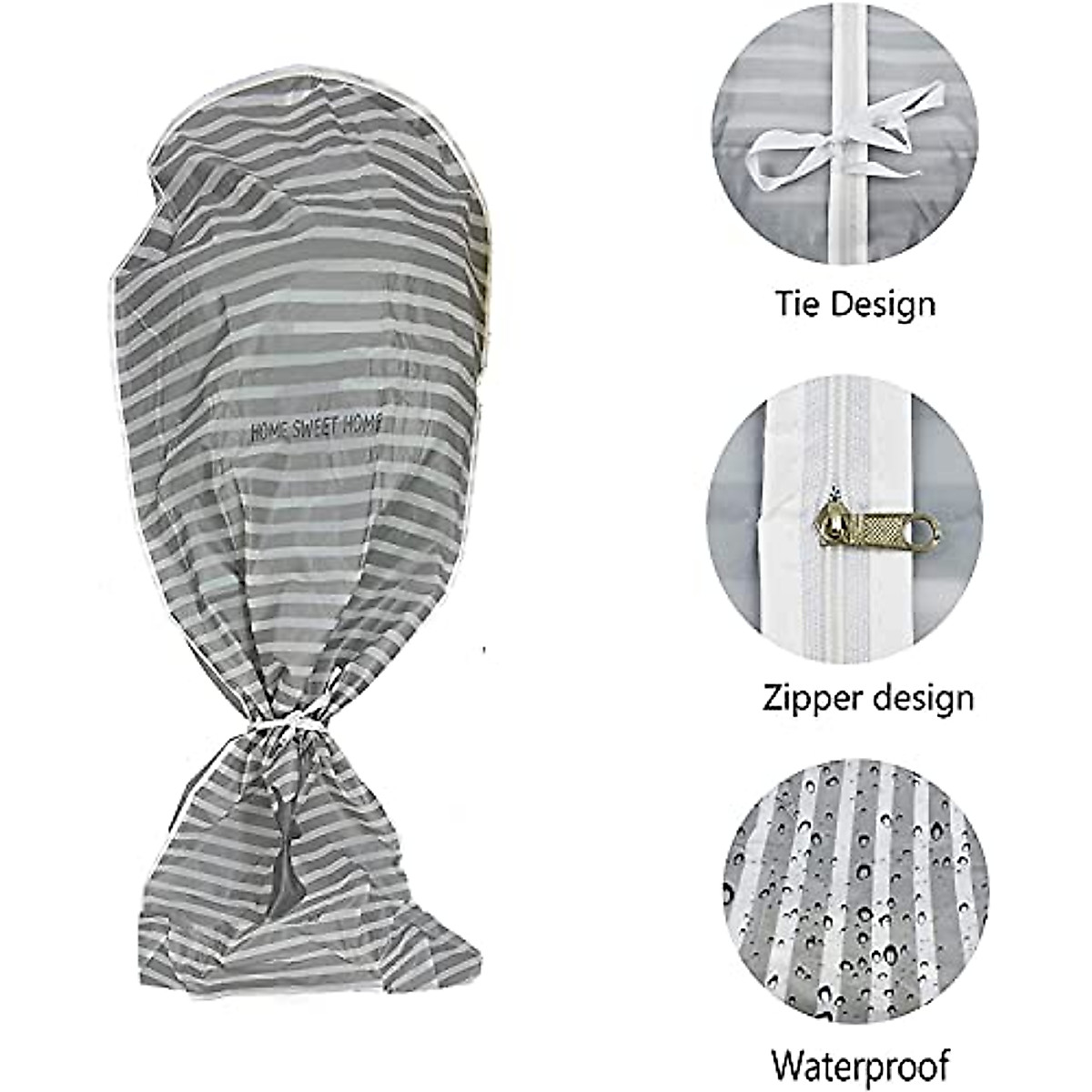 LiXiongBao 2 Pack Standing Round Fan Dust-Proof Cover Electric Fan Dust Cover Guard Protector Electrical Appliances Plastic Guard household Floor Fan Cover Protective Cover