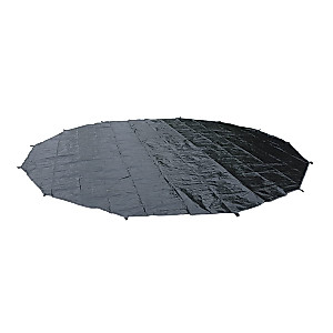UNISTRENGH Outdoor Ultralight Waterproof Tent Footprint Picnic Round Mat Portable Tarps for 3M 4M 5M 6M Bell Tent Ground Camping, Glamping Yurt Anti-Dirty Mat (for 5M Tent)
