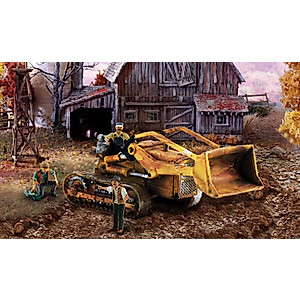 Autoscene Fritzs Front Loader w/Figures HO Scale Woodland Scenics