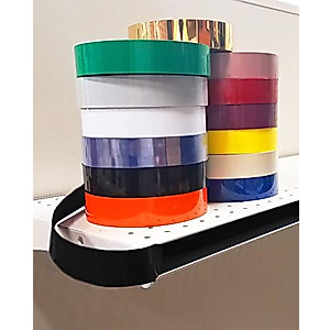 STORE FIXTURES DIRECT Decorative Gondola Shelving Vinyl Insert for Ticket Channel 130 FT. x 1.25 in. - Black