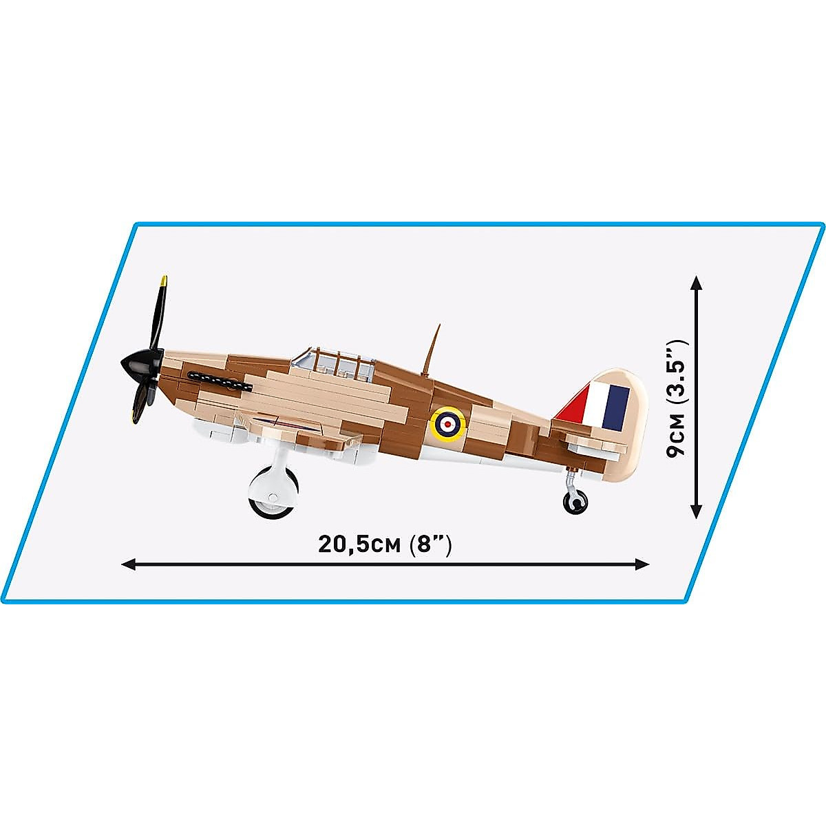COBI Historical Collection WWII Hawker Hurricane Mk. I Plane