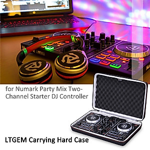 LTGEM EVA Storage Case for Numark Party Mix II or Numark Party Mix (Case only)