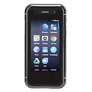 ASHATA Unlocked Mini Smartphone, S9 4G Smartphone 2.5 Inch Dual Sim Cell Phone Student Pocket Cellphone, Support WiFi Bluetooth Hotspot, 2GB 8GB,Gifts for Students,Kids(White)