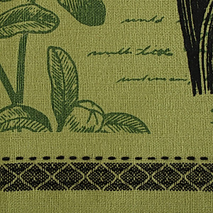 DII Botanical Print Tabletop Collection, Dishtowels, 18x28, Botanical Flowers 3 Piece