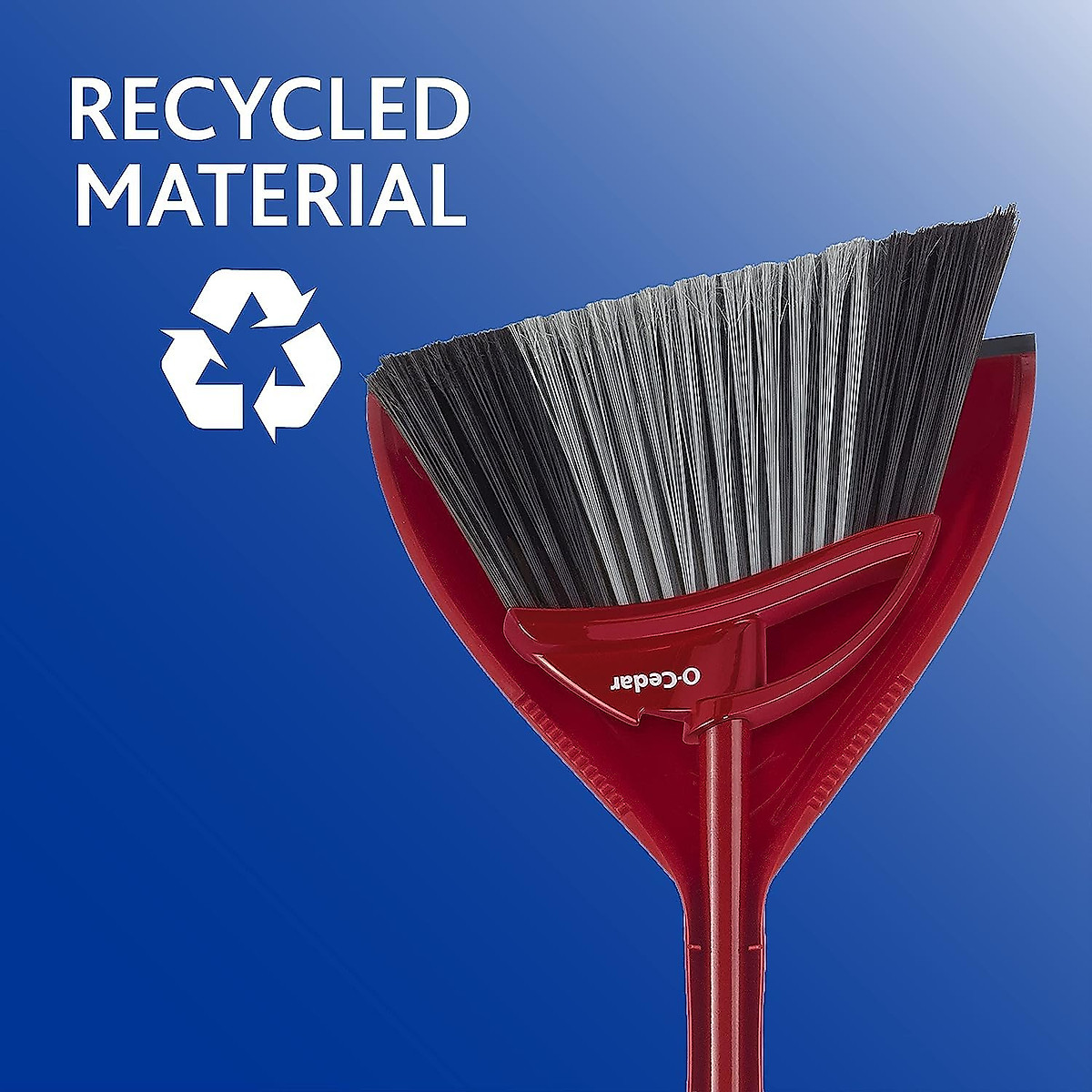 O-Cedar Power Corner Angle Broom with Dust Pan (Pack of 3)