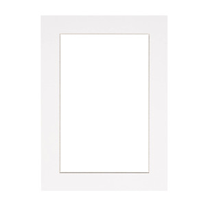 20x27 Mat Bevel Cut for 16x23 Photos - Acid Free White Precut Matboard - For Pictures, Photos, Framing - 4-ply Thickness