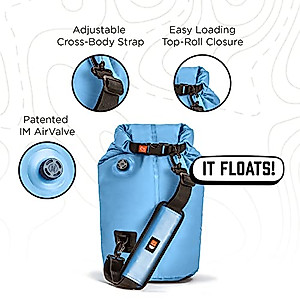 IceMule Classic Small Collapsible Backpack Cooler - 10 Liters, Marine Blue, Waterproof, Hands Free, 24+ Hours Cooling, Soft Sided Cooler for Hiking, Camping, Fishing & Picnics