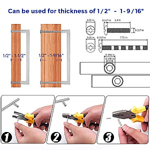 Ravinte 10 Pack 8 Inch Kitchen Square Cabinet Handles Satin Nickel Cabinet Pulls Brushed Nickel Drawer Pulls Kitchen Cabinet Hardware Kitchen Handles