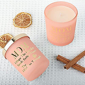 Gifts for Mom from Daughters Son, Funny Birthday Gifts for Mom from Daughter, Unique Mom Gifts, Mothers Day Thanksgiving Christmas Gifts Presents for Mom, 7oz Lavender Scented Candles