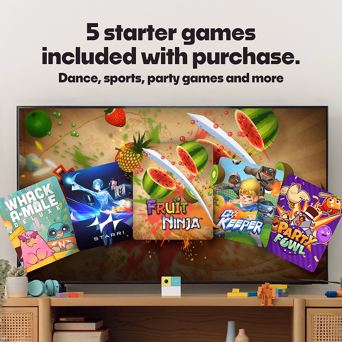 Nex Playground - The Active Play System for Kids & Families where Indoor Physical Activity Meets Interactive Family Fun and Is Great for Gaming Nights, Parties and Playdates