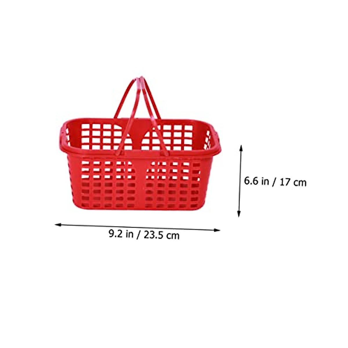 16 Pcs Fruit Picking Basket Plastic Storage Basket Snack Baskets for Candy Containers Portable Organizer Bins for Bathroom Grocery Crate Mini Containers Fig Baskets Pack