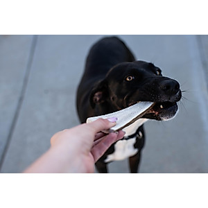 hotspot pets Premium Split Elk Antlers for Dogs - 7+ Inch Large Dog Antler Chews (4 Pack) Naturally Shed Antler Bone for Large Breed Aggressive Chewers - Made in USA - Promotes Dental Hygiene