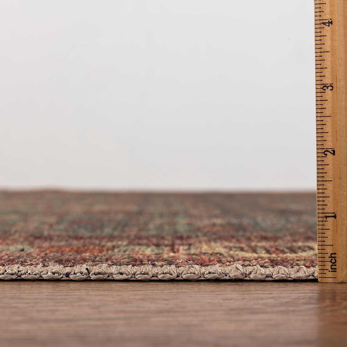 Keen Home Design Machine Washable Area Rugs with Non-Slip Backing, Ideal for Hallway, Living Room, Bedroom, Kitchen and Laundry Room, Vintage Moroccan and Low Pile Rug - (5' x 7')