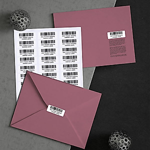 9527 Product 30 up Sticker Labels 1 x 2-5/8 FBA Shipping Address Labels SKU Labels for Laser/Ink Jet Printer, 30 Sheets Total 900 Labels