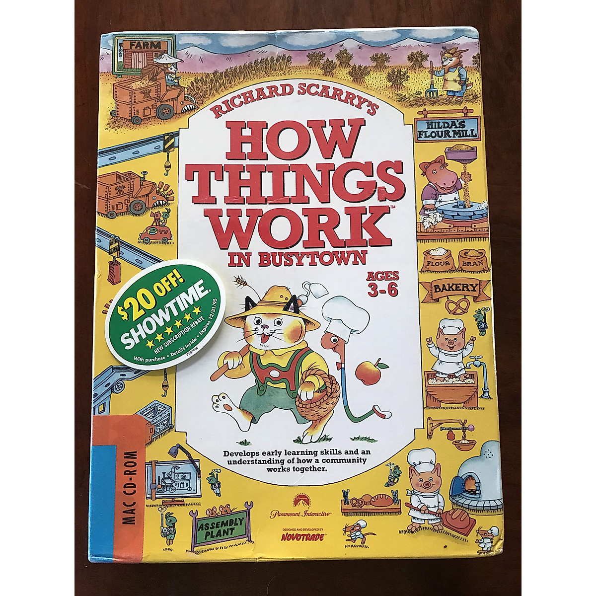 Richard Scarry's How Things Work in Busytown (MAC CD-ROM)