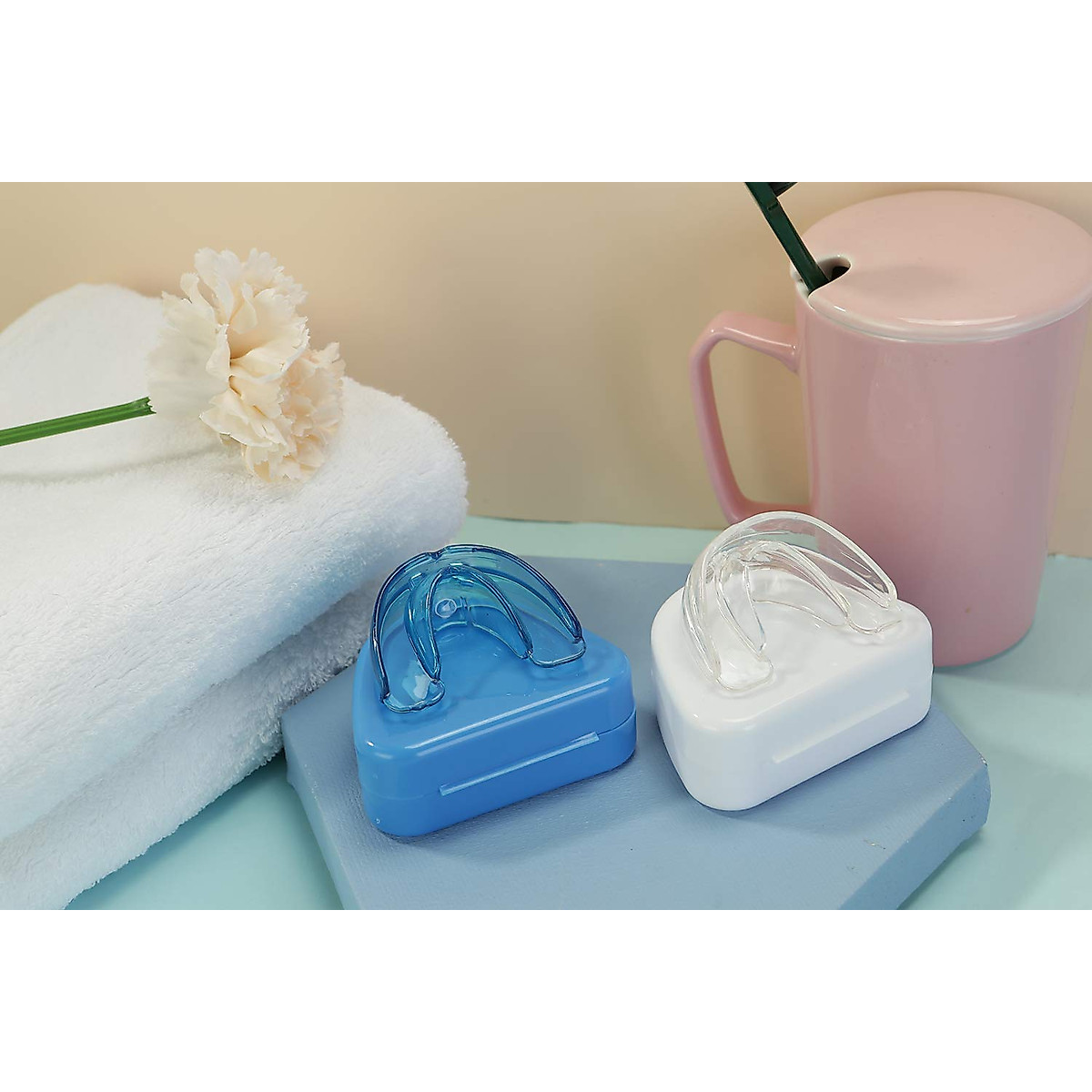 Youth Mouth Guard for Braces,Football Sports Mouthguard for Boxing MMA Lacrosse Basketball Taekwondo Karate Wrestling,No Boiling Required