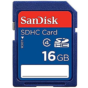 SanDisk 16GB Class 4 SDHC Flash Memory Card - 2 Pack SDSDB2L-016G-B35 Retail Package